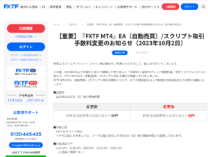 FX業者のFXTFが取引環境を色々変えてきた件（必見！） - ぷろぐらむFX